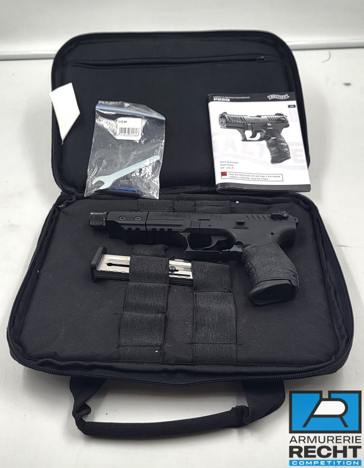 PISTOLET OCC.WALTHER MOD. P22 FILETE CAL.22LR - ARMES D'OCCASION ...
